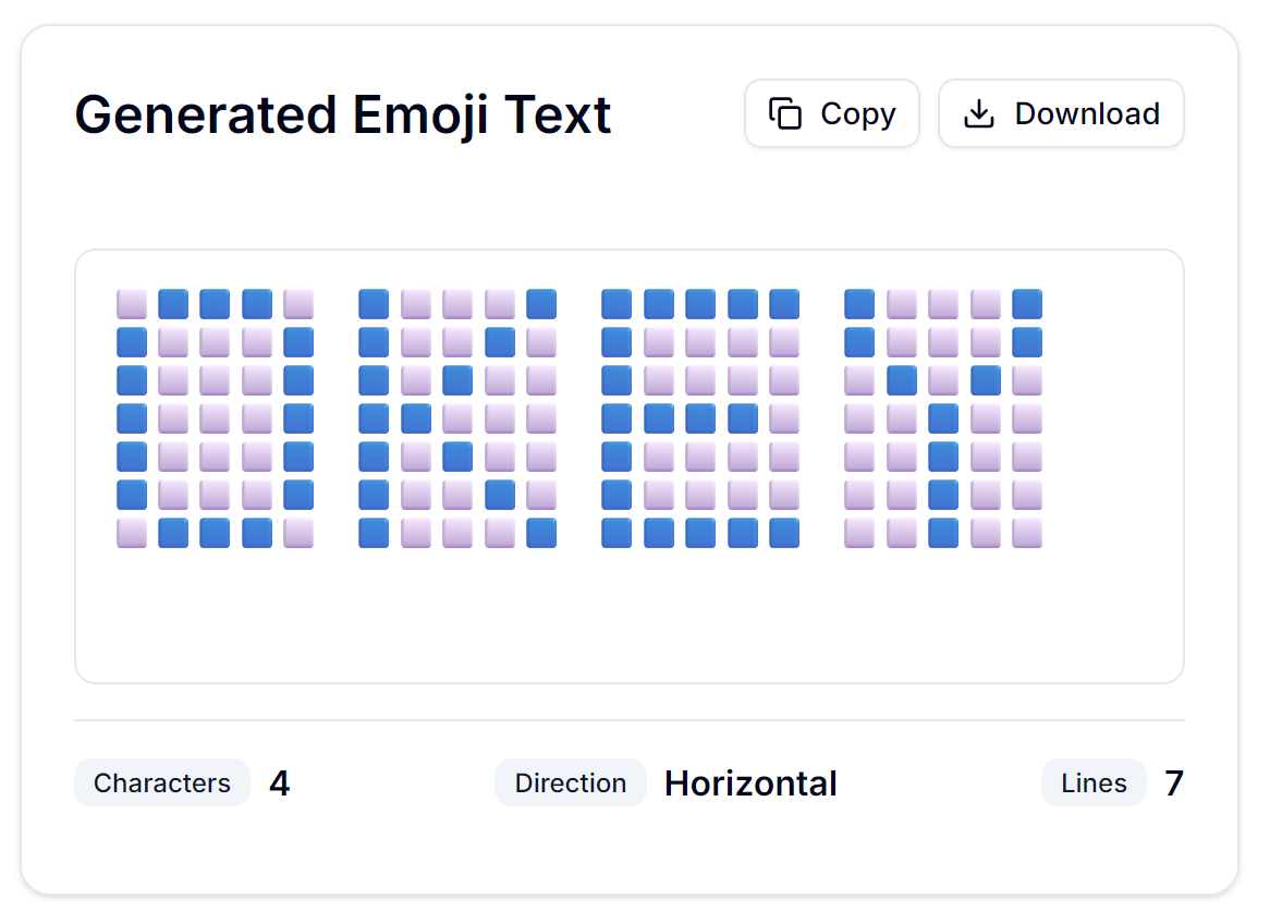 Emojify - Transform Text into Beautiful Emoji Blocks